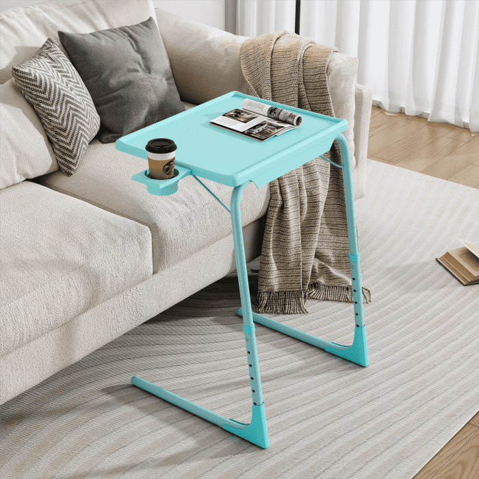 Anywhere Laptop Pro Desk in Turquoise — RABSDirect.com.au